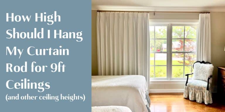 Tip Tuesday: How Wide Should My Curtains Be For 36" Window - Design Morsels