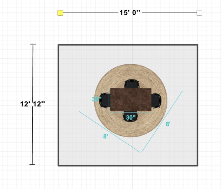 How To Use a Round Rug In a Dining Room (with photos) - Design Morsels